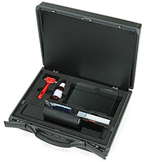 Finger- and palmprint taking kit