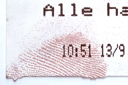 Latent Print Examination: Thermanin (1,2,3-indantrione monohydrate)